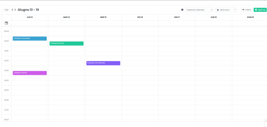 All the new features of the new Inrecruiting Calendar | Blog Inrecruiting